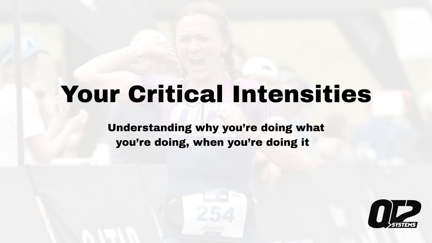 Your Critical Intensities: Train Where It Actually Moves the Needle – QT2 Systems